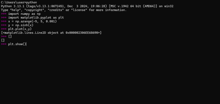 Pythonによる3次元描画 - AKJPプロンプト
